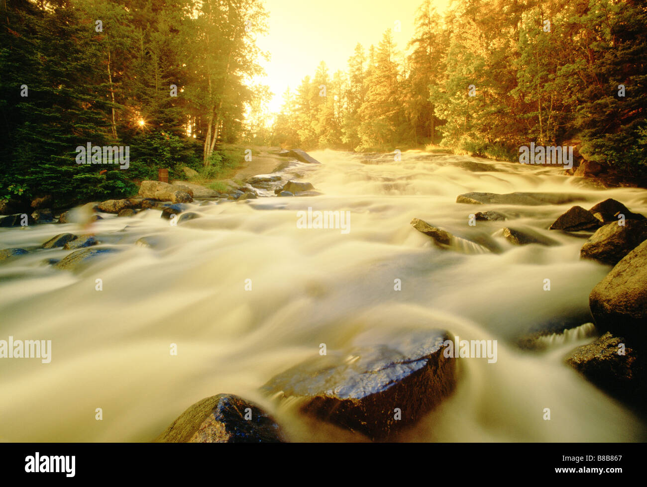Rushing river provincial park hi-res stock photography and images - Alamy