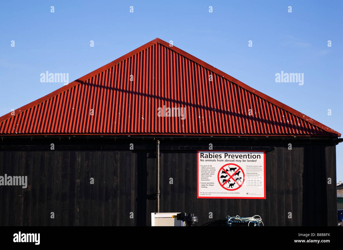 Rabies Warning Sign High Resolution Stock Photography and Images - Alamy