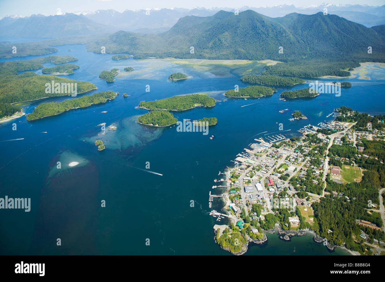 Tofino Clayoquot Sound, Vancouver Island, British Columbia Stock Photo ...