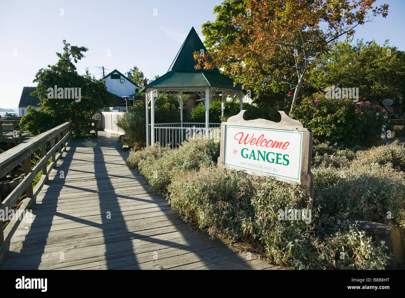 Ganges, Salt Spring Island, BC Stock Photo - Alamy