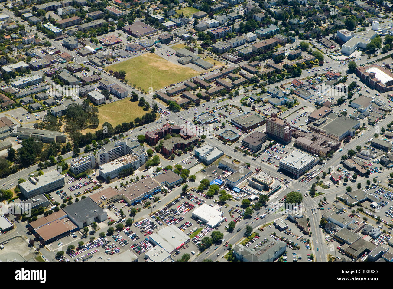 Aerial View, Victoria, BC Stock Photo - Alamy
