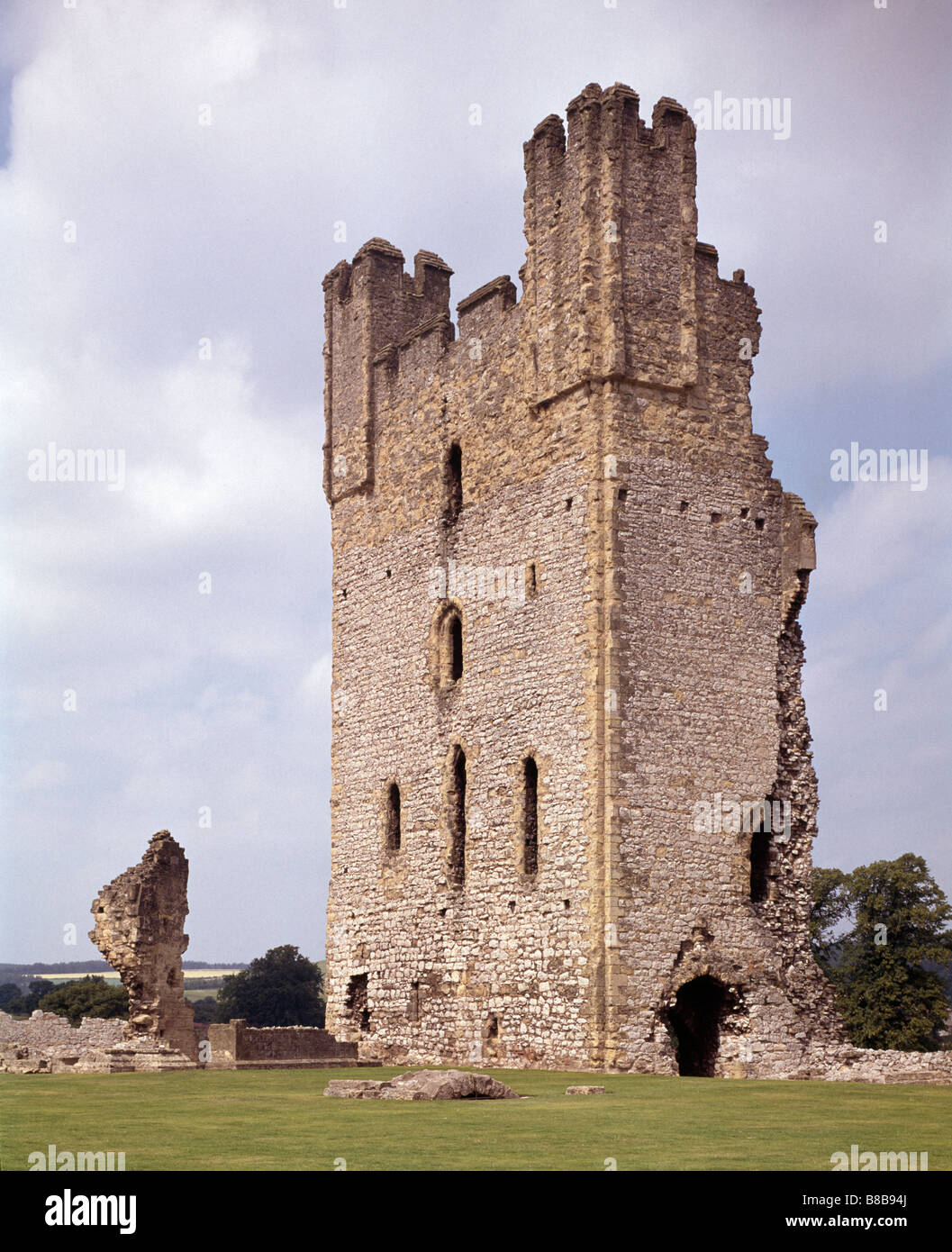 Helmsley Castle Yorkshire. Ruin Stock Photo - Alamy