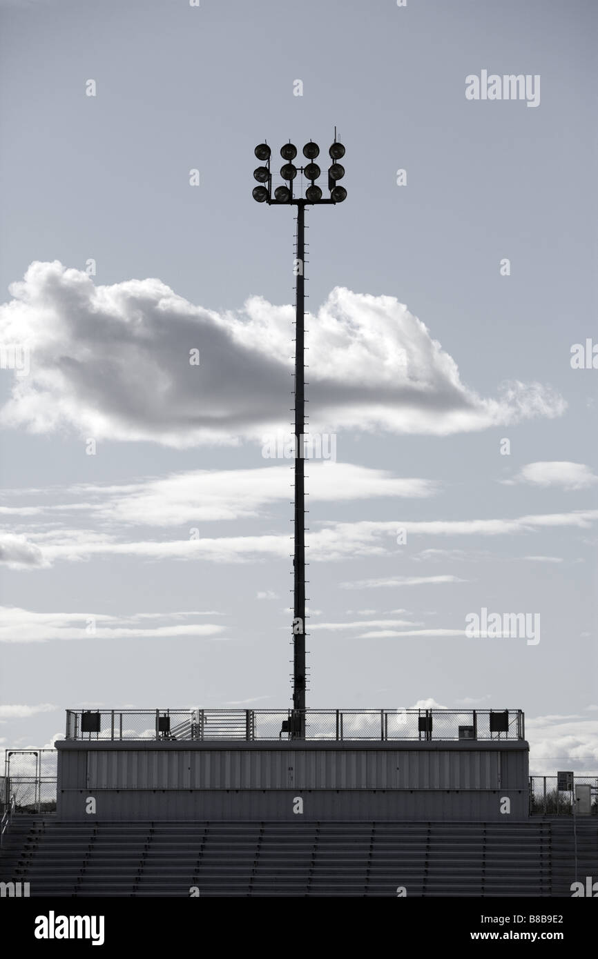 A new astro turf foot ball field Stock Photo - Alamy