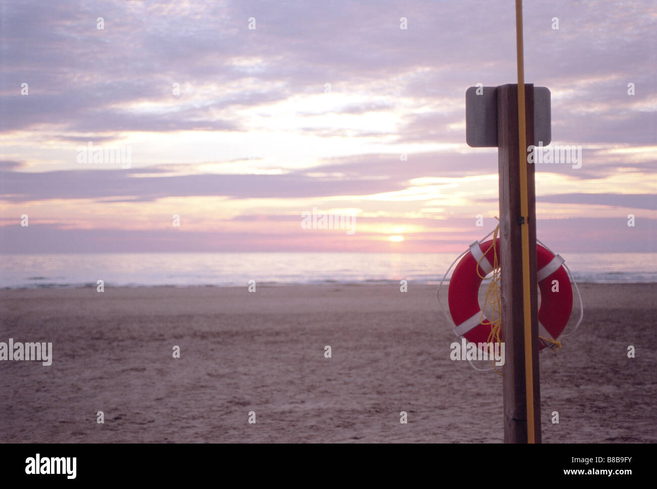 Life Preserver, Sauble Beach,Ontario Stock Photo - Alamy