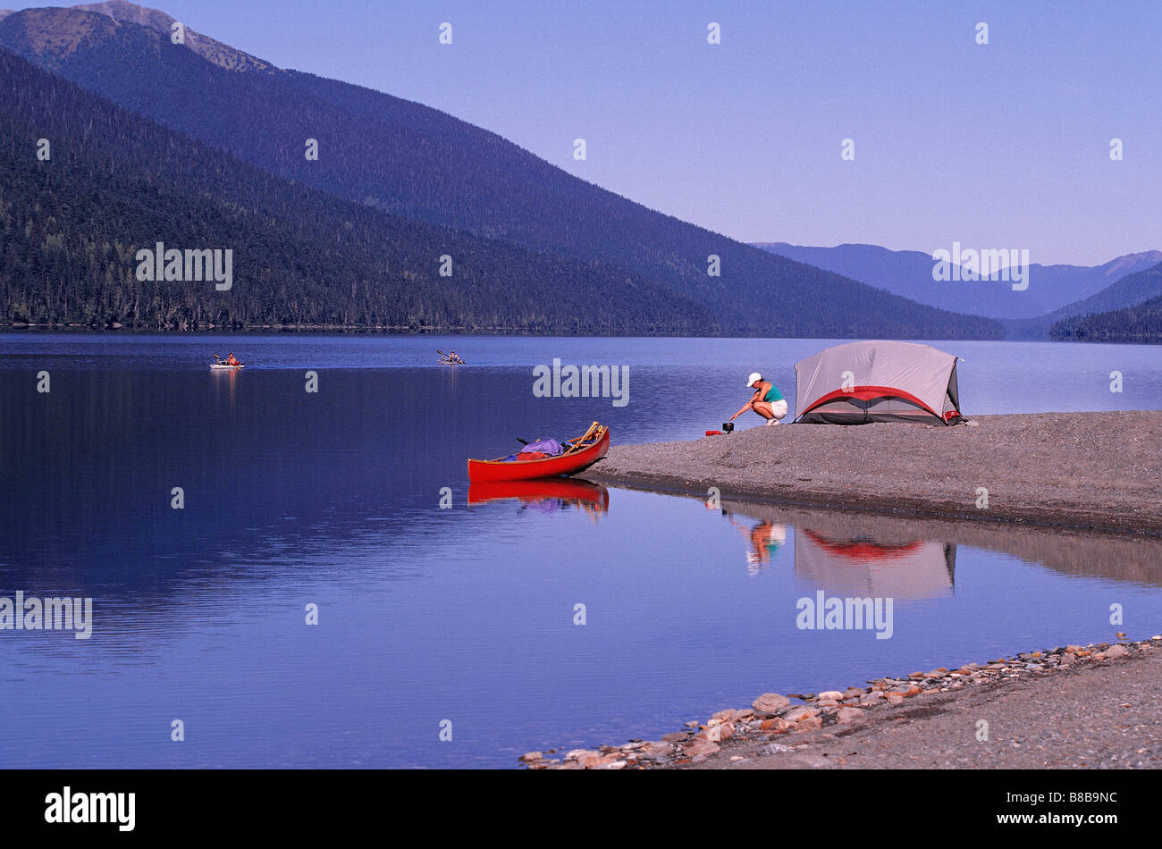 Bowron lake park hi-res stock photography and images - Alamy