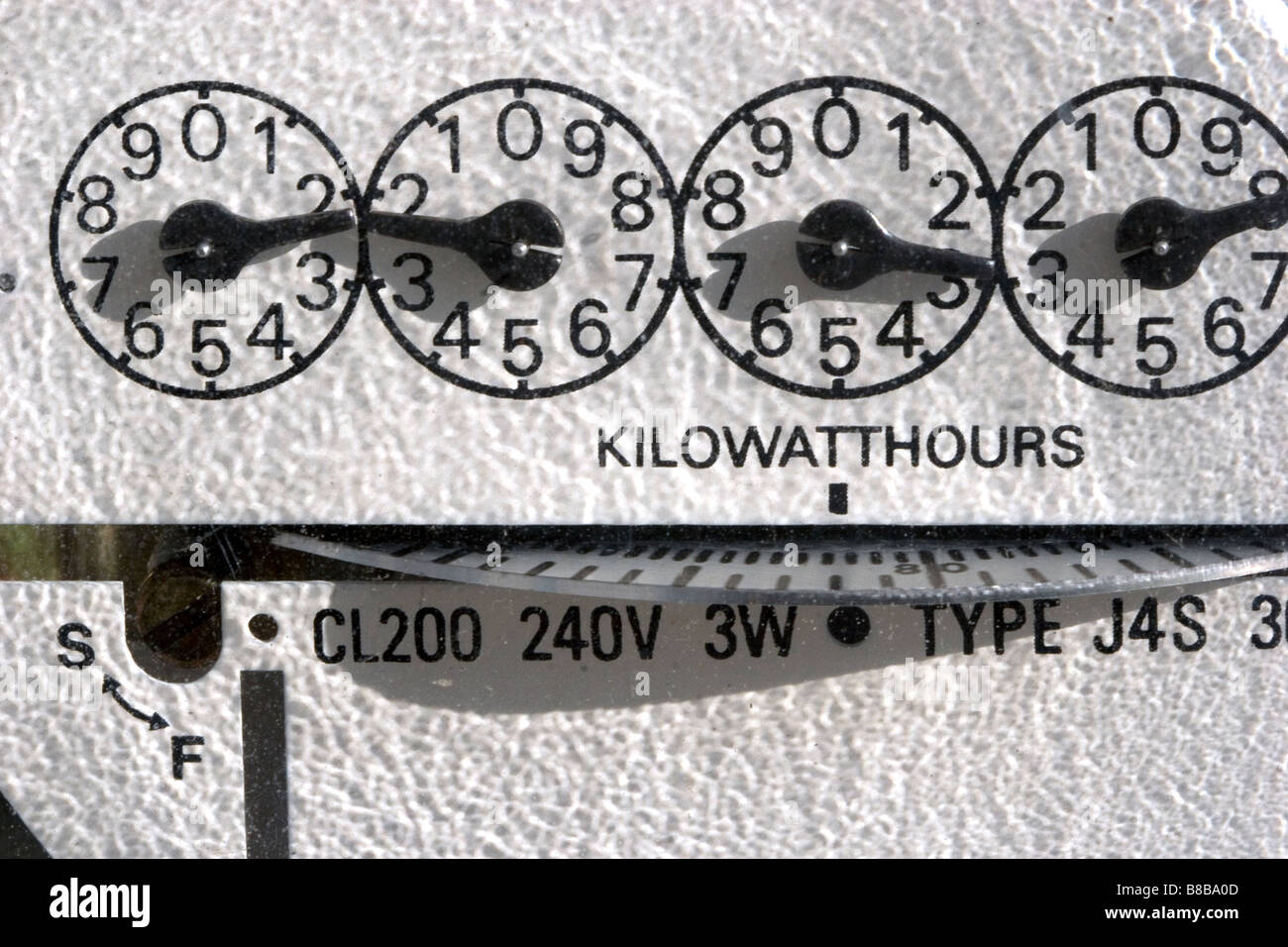 Electricity electric meter meter hi-res stock photography and images ...