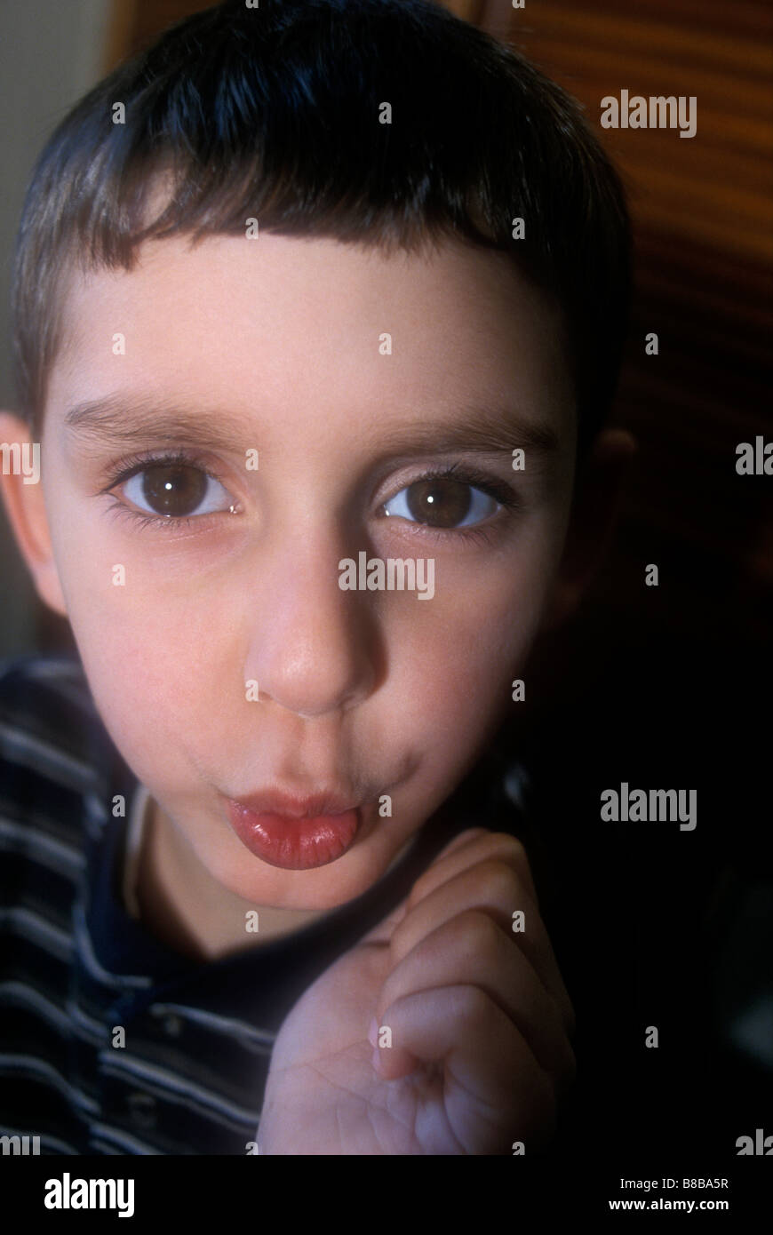 Whistling boy hi-res stock photography and images - Alamy