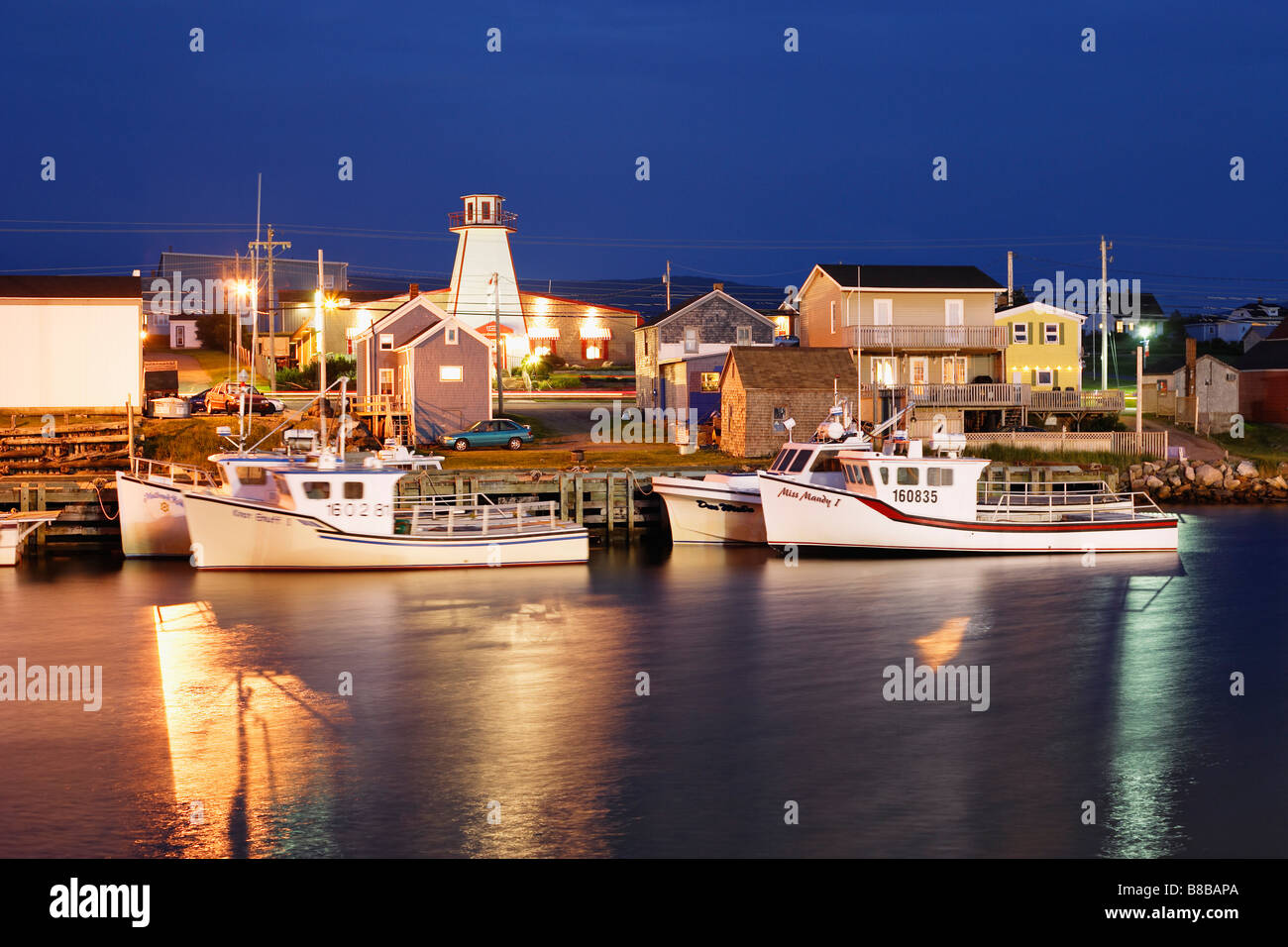 Cheticamp island lighthouse hi-res stock photography and images - Alamy