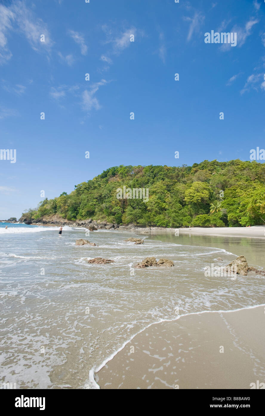 A beautiful beach in Quepos, Costa Rica on the Pacific Ocean Stock ...