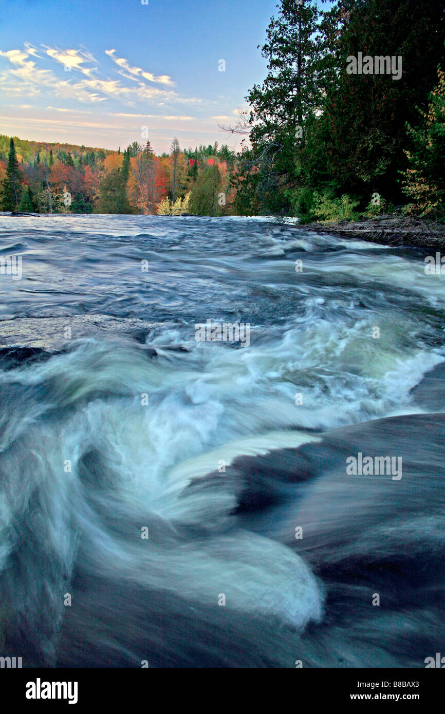 Bond Falls, Paulding, Upper Michigan Stock Photo - Alamy