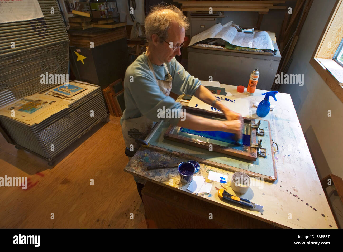Printmaker hi-res stock photography and images - Alamy
