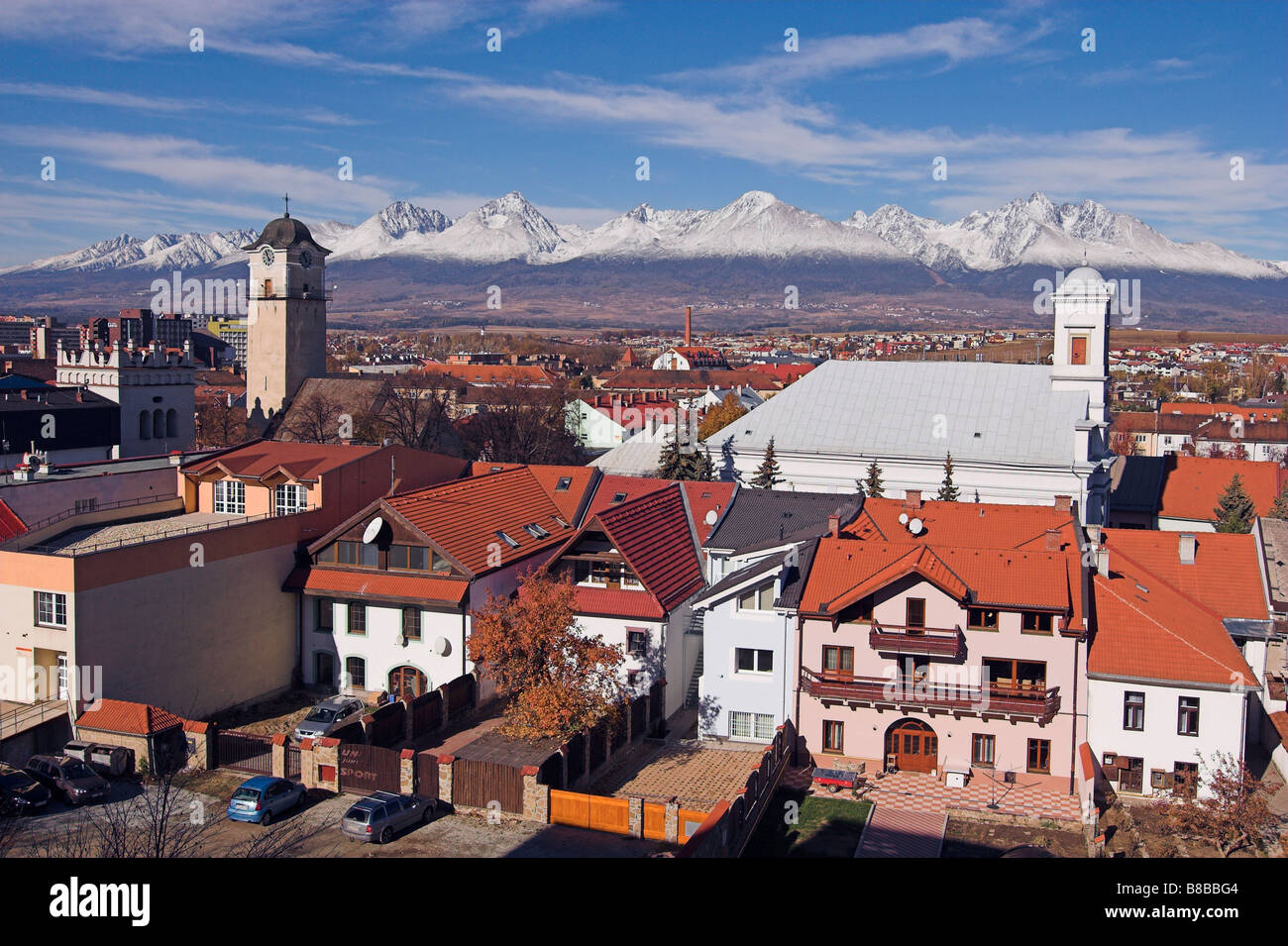 City centre poprad hi-res stock photography and images - Alamy