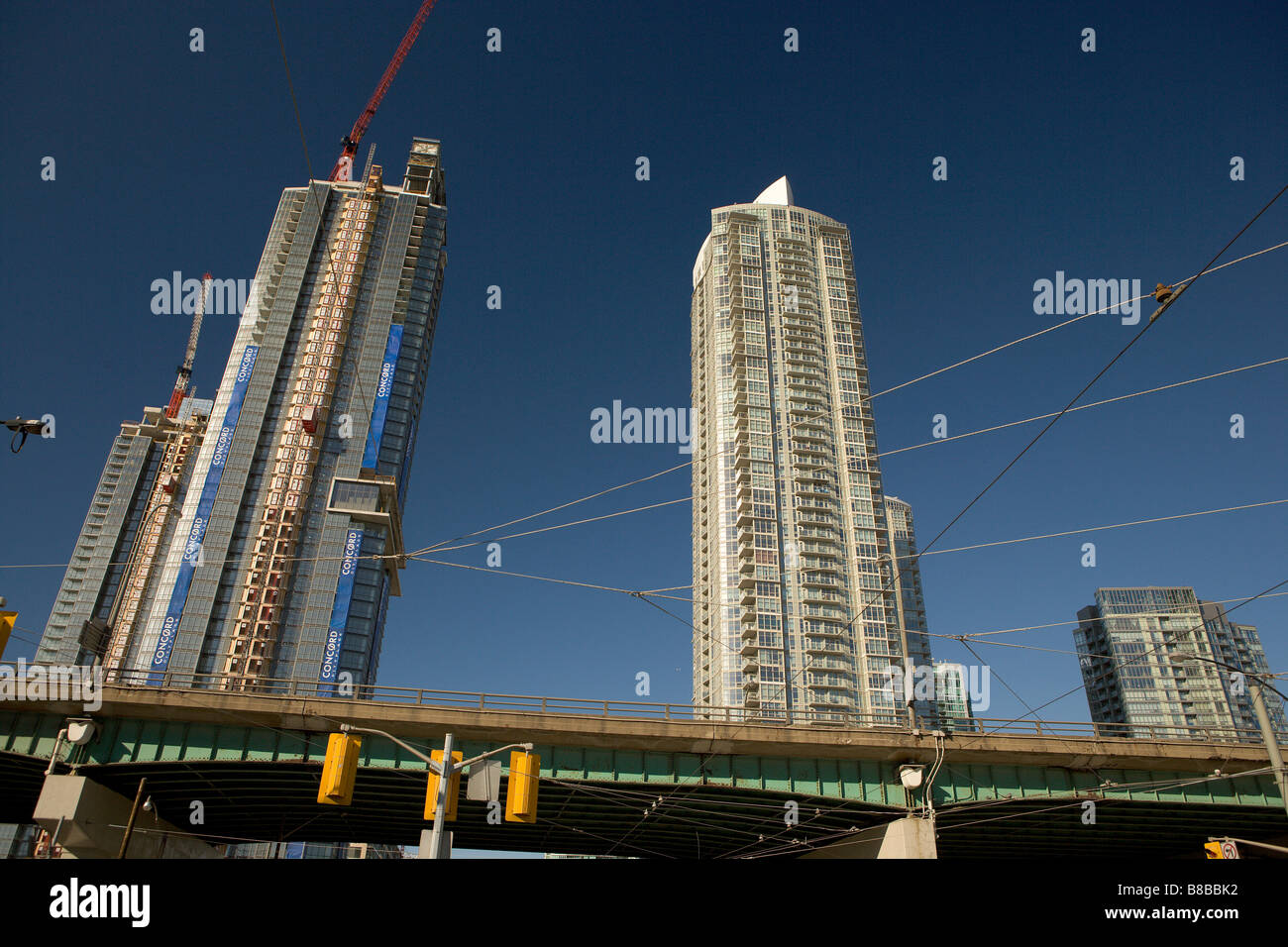 Condos Under Construction, Toronto,Ontario Stock Photo - Alamy