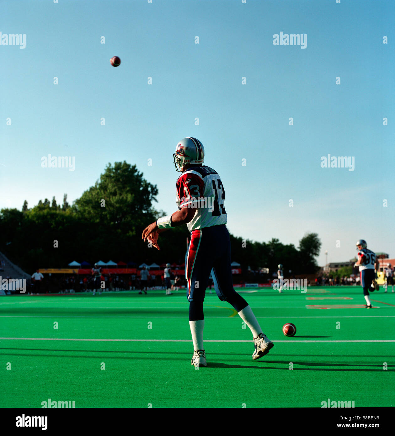 Football cfl field hi-res stock photography and images - Alamy