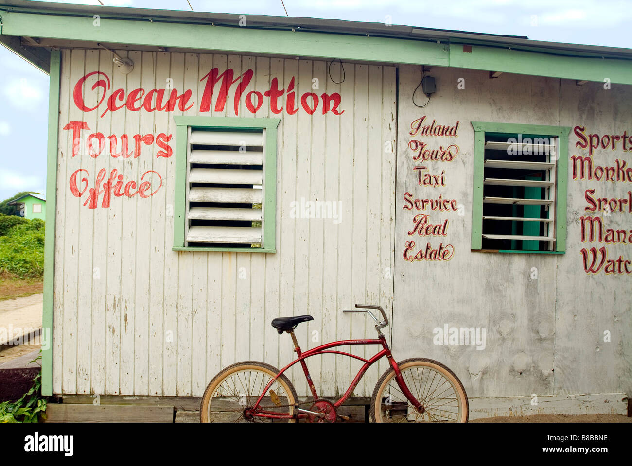 Tour fice, Belize Stock Photo - Alamy