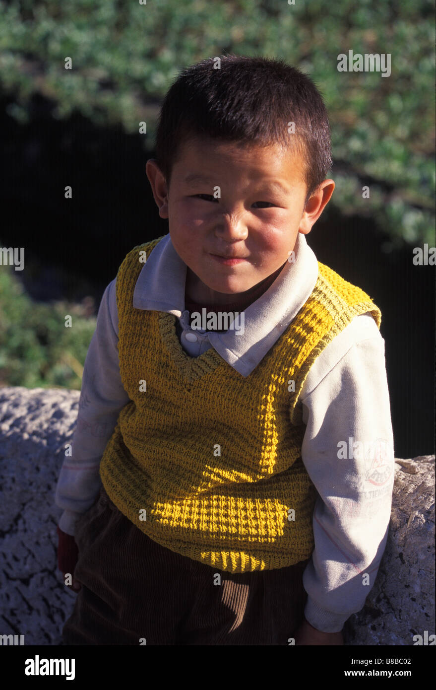 Young Boy Dali, Yunnan Province, China Stock Photo - Alamy