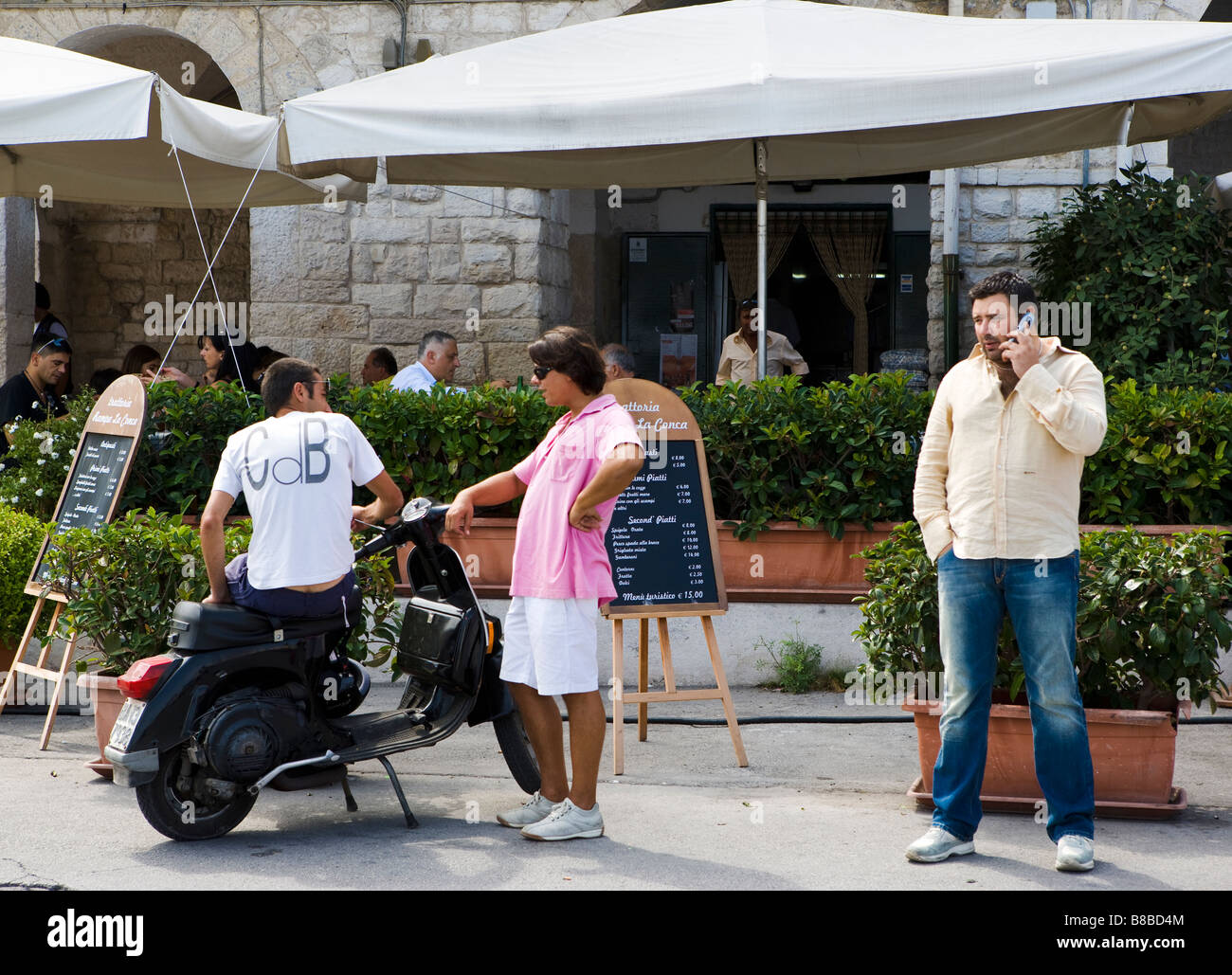 People and lifestyle Trani Puglia Italy Stock Photo - Alamy