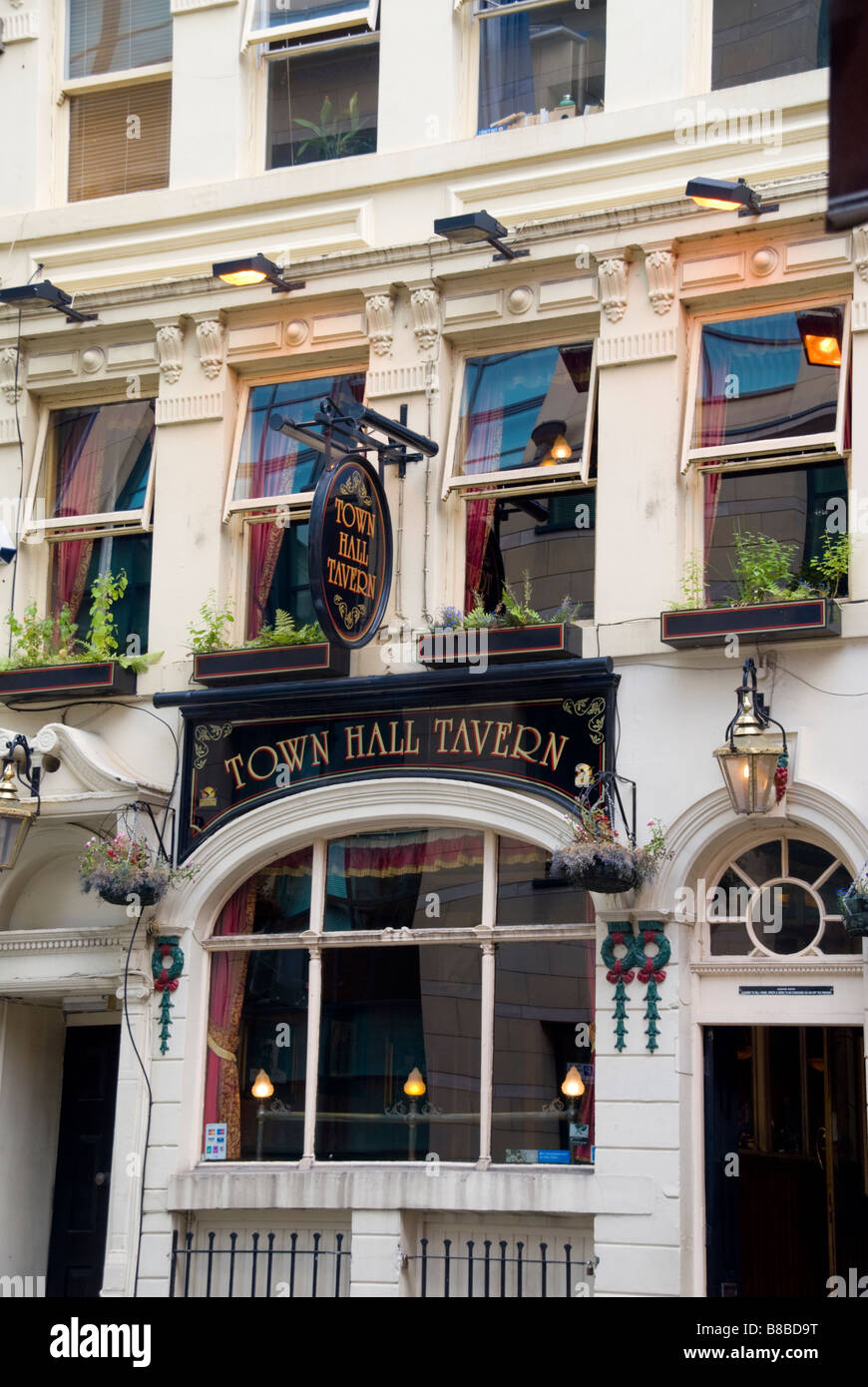 Pub Exterior Central Manchester England High Resolution Stock ...