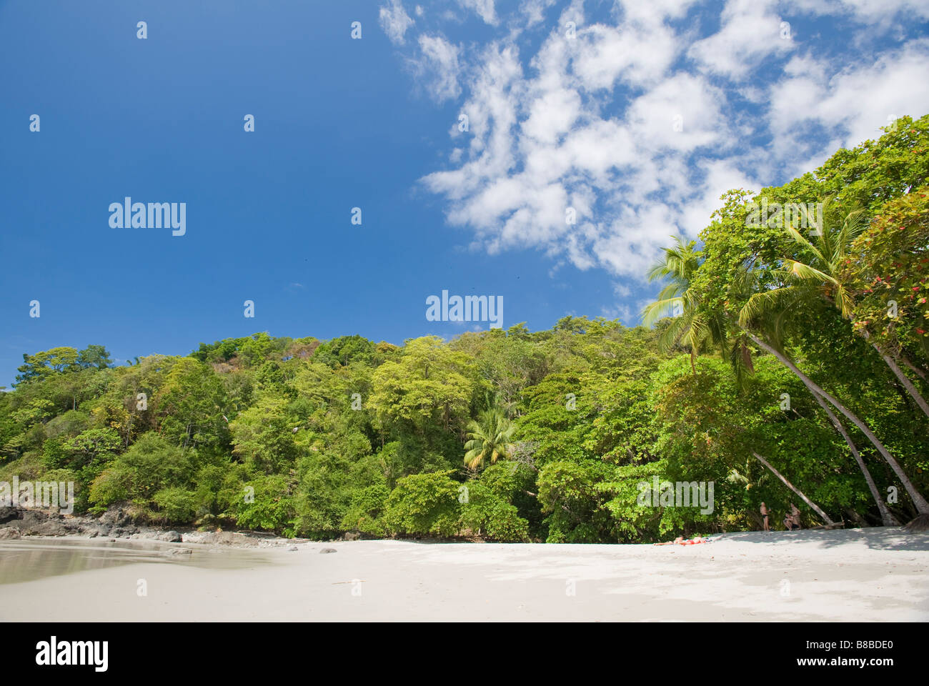 A beautiful beach in Quepos, Costa Rica on the Pacific Ocean Stock ...