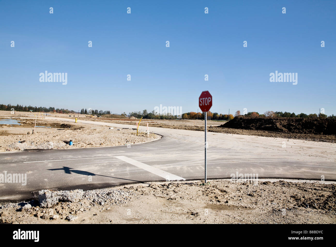 New Housing Development Sign High Resolution Stock Photography and ...