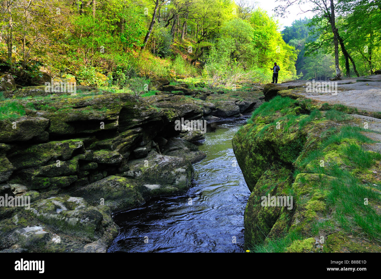 The Deadly but Deceptively Beautiful Strid Waterfall in the valley of ...