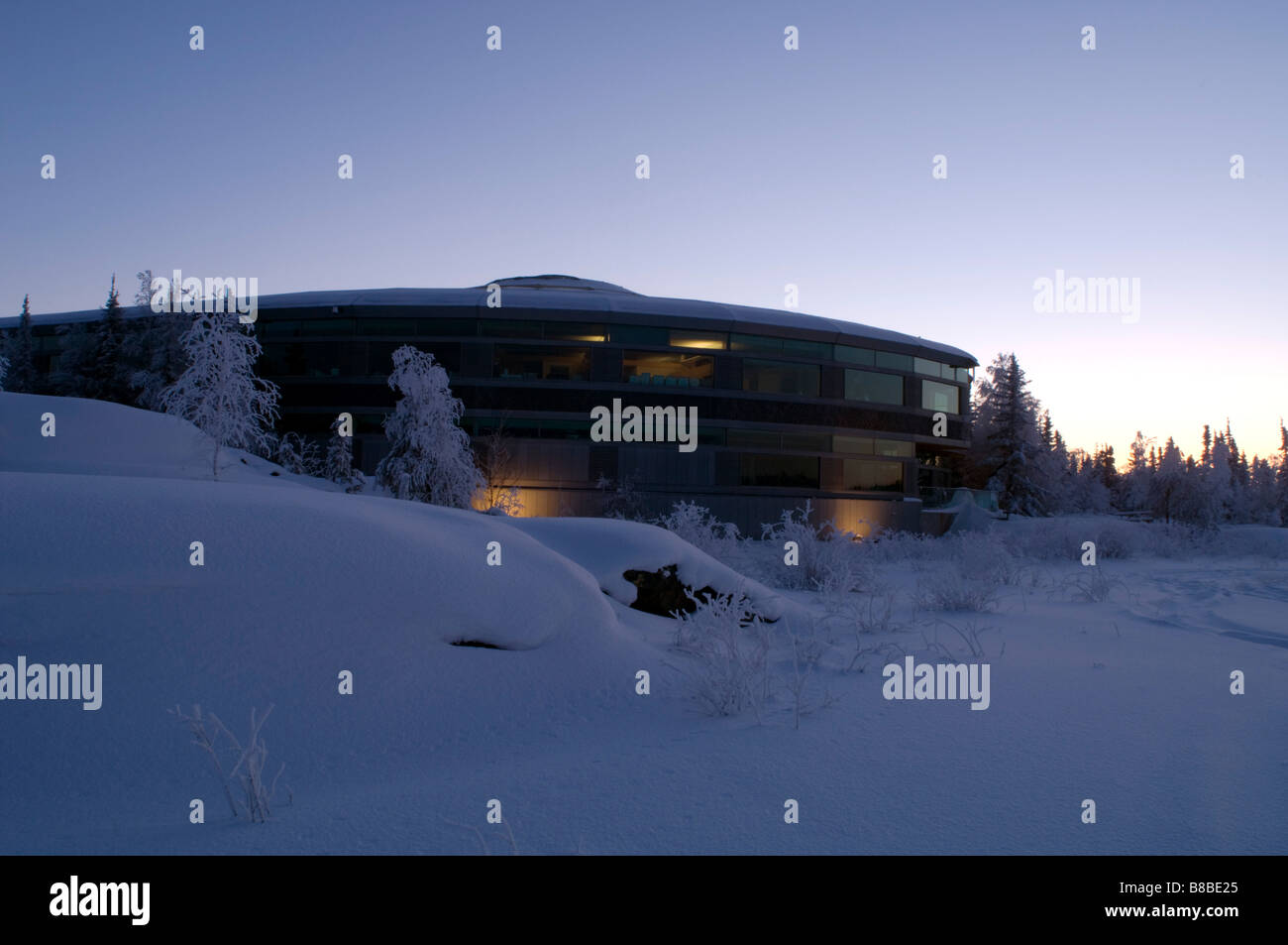 Legislative Building, Yellowknife, Northwest Territories Stock Photo ...