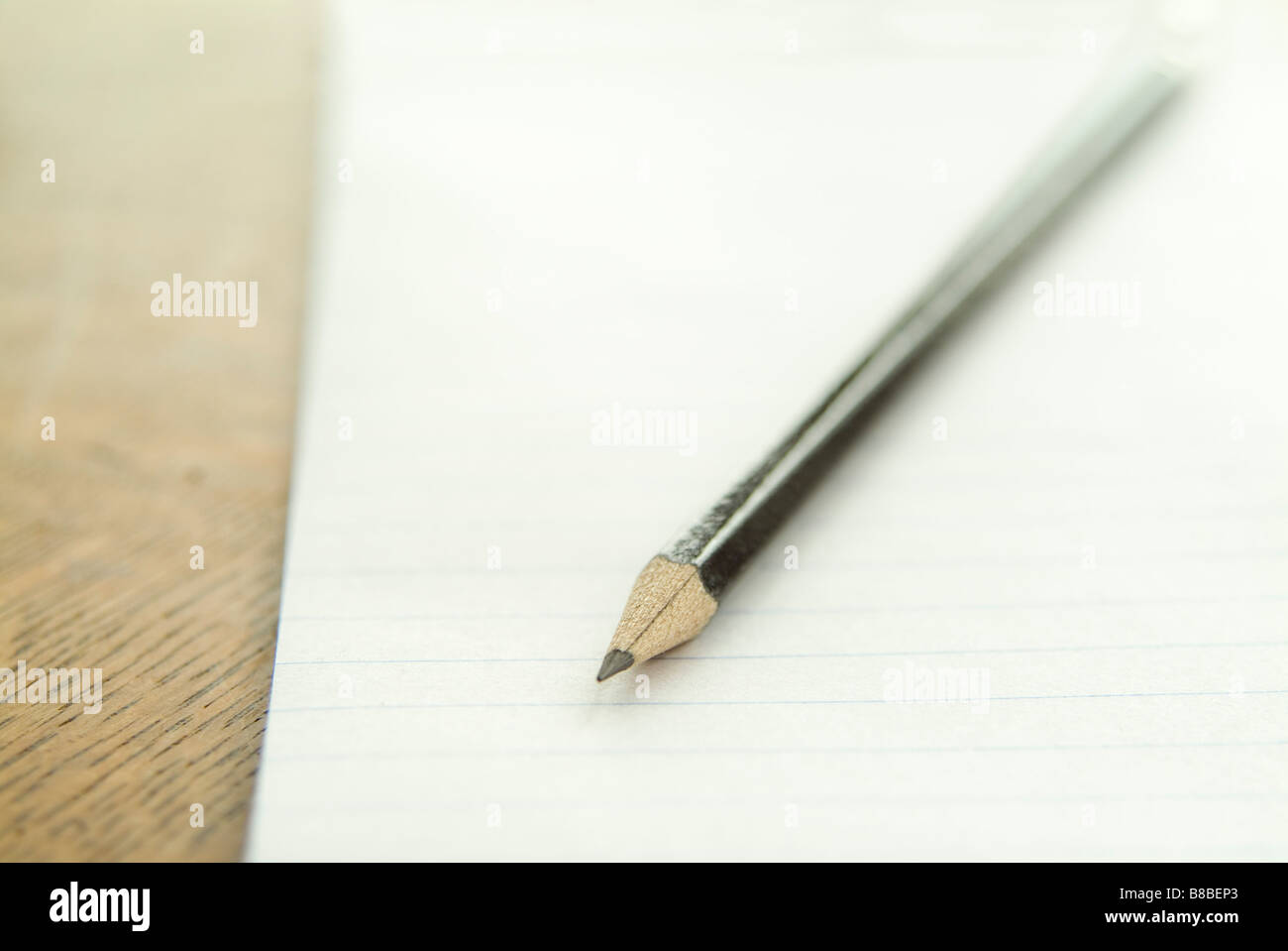 Paper with pencil hi-res stock photography and images - Alamy