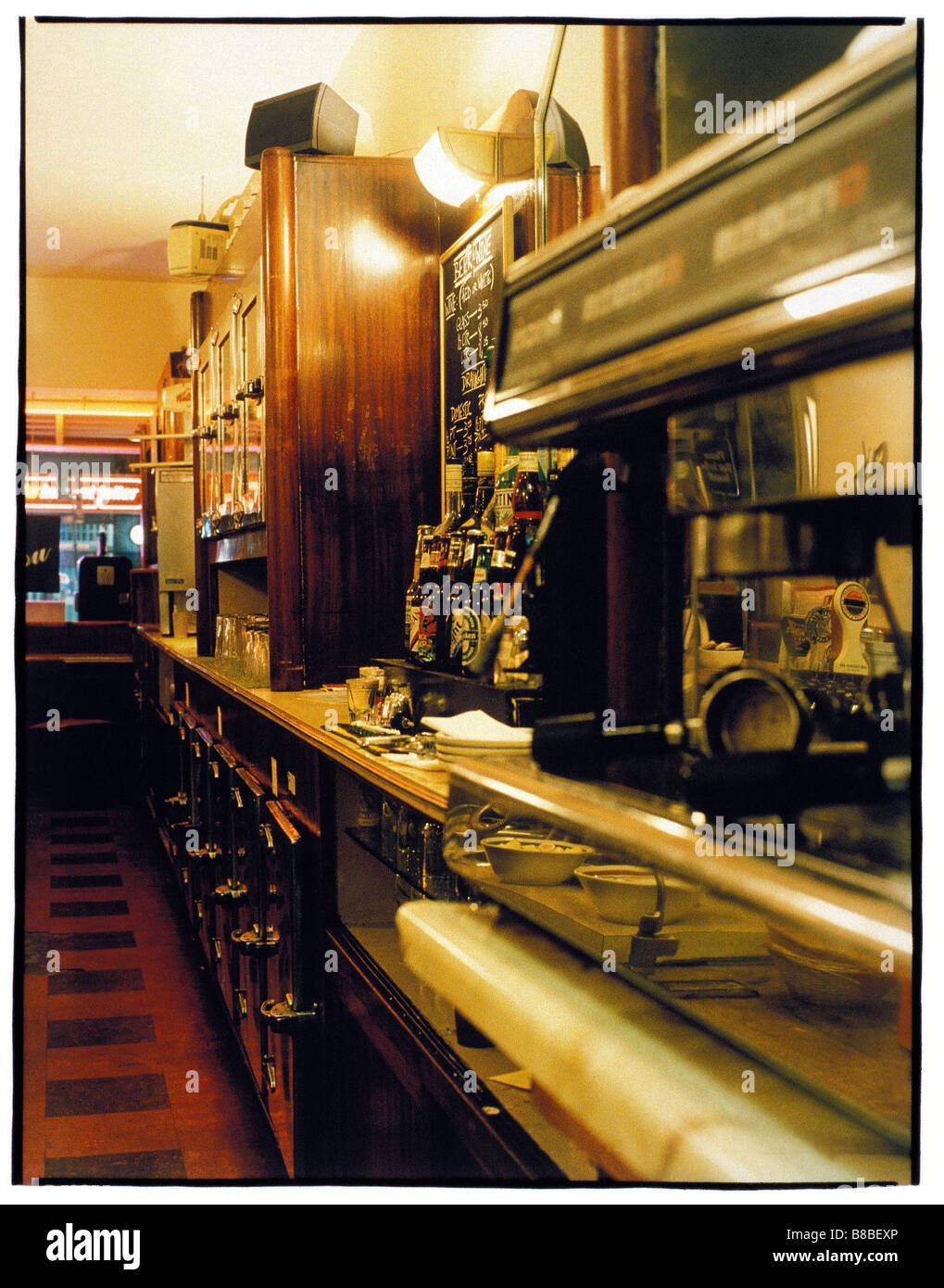 Retro diner counter hi-res stock photography and images - Alamy