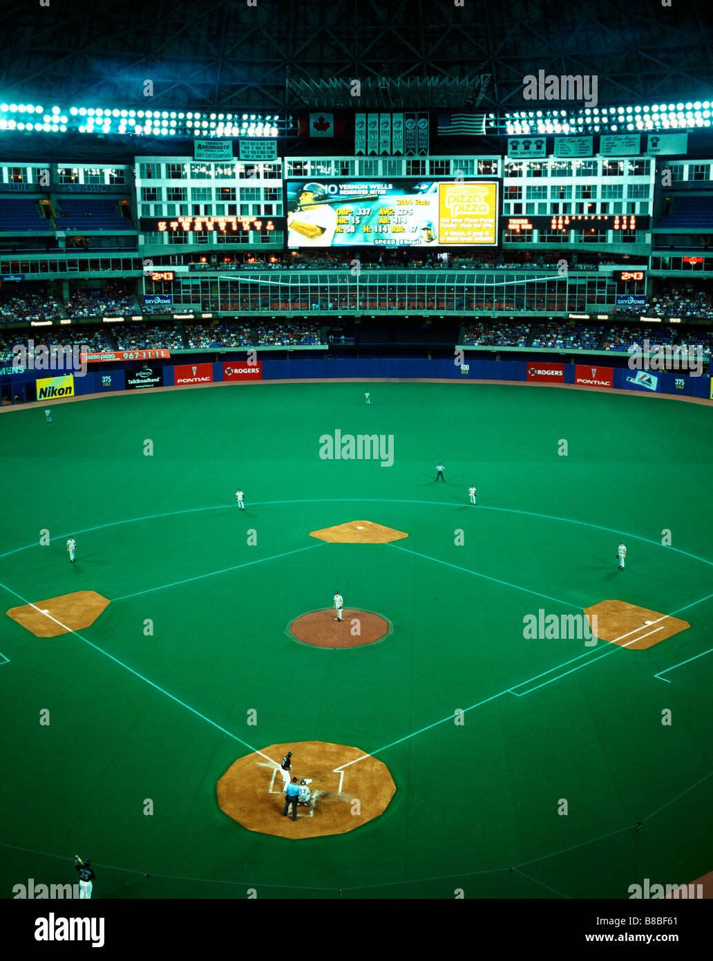 Baseball game aerial view hi-res stock photography and images - Alamy