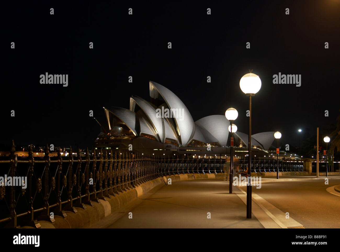 Sydney Opera house at night, Sydney Stock Photo - Alamy