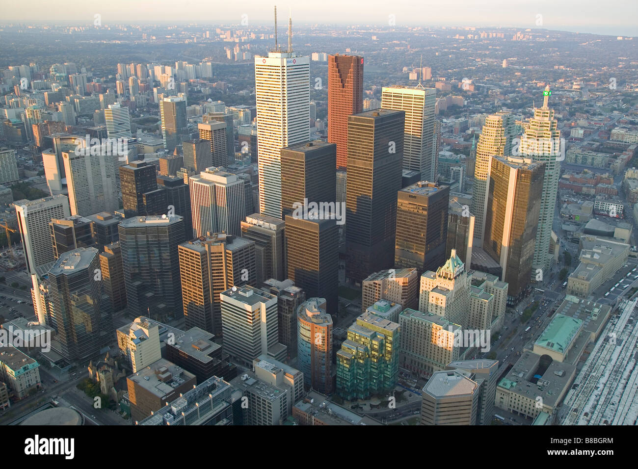 Overview TorontoOntario Stock Photo - Alamy
