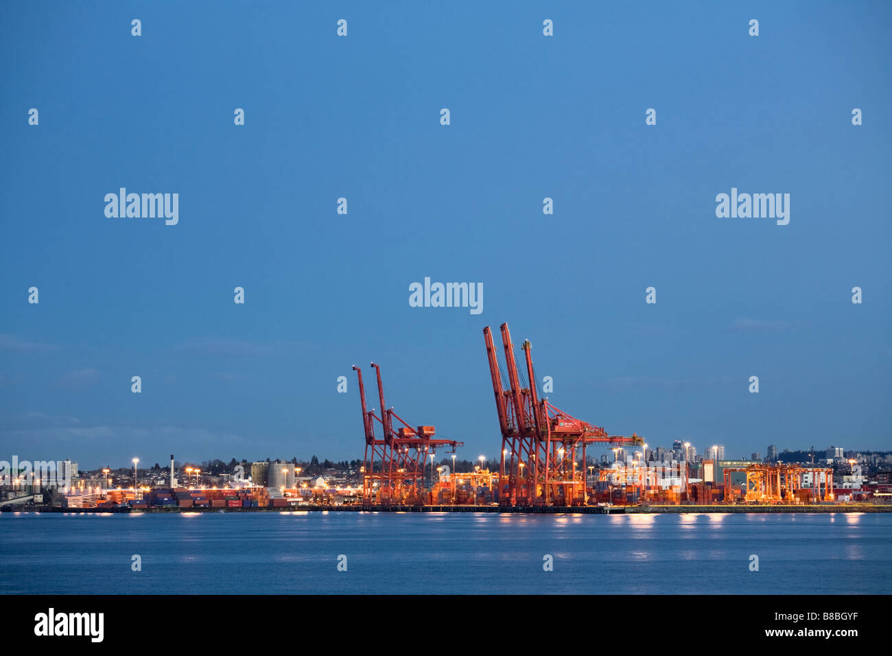 Centerm Container Terminal Port of Vancouver Vancouver British Columbia ...