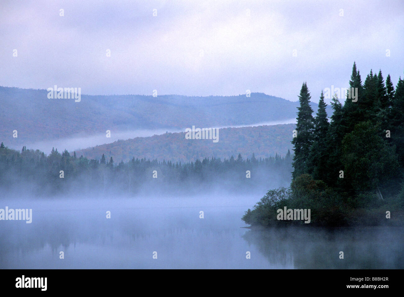 Bathurst Lake, Mount Carleton Provincial Park, New Brunswick Stock ...