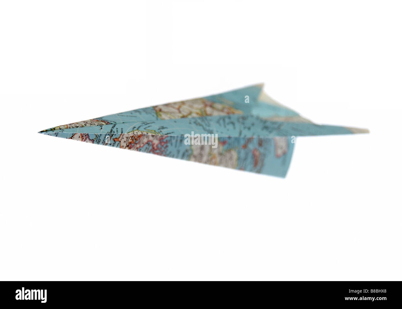 Toy plane map Cut Out Stock Images & Pictures - Alamy