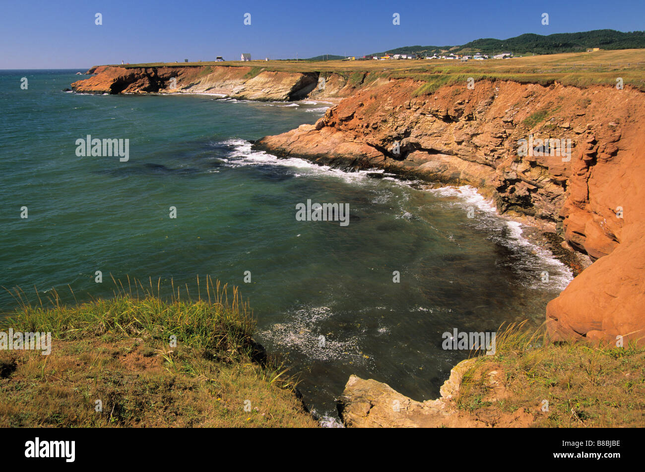 Cap du Sud, Madeleine Island Quebec Stock Photo - Alamy