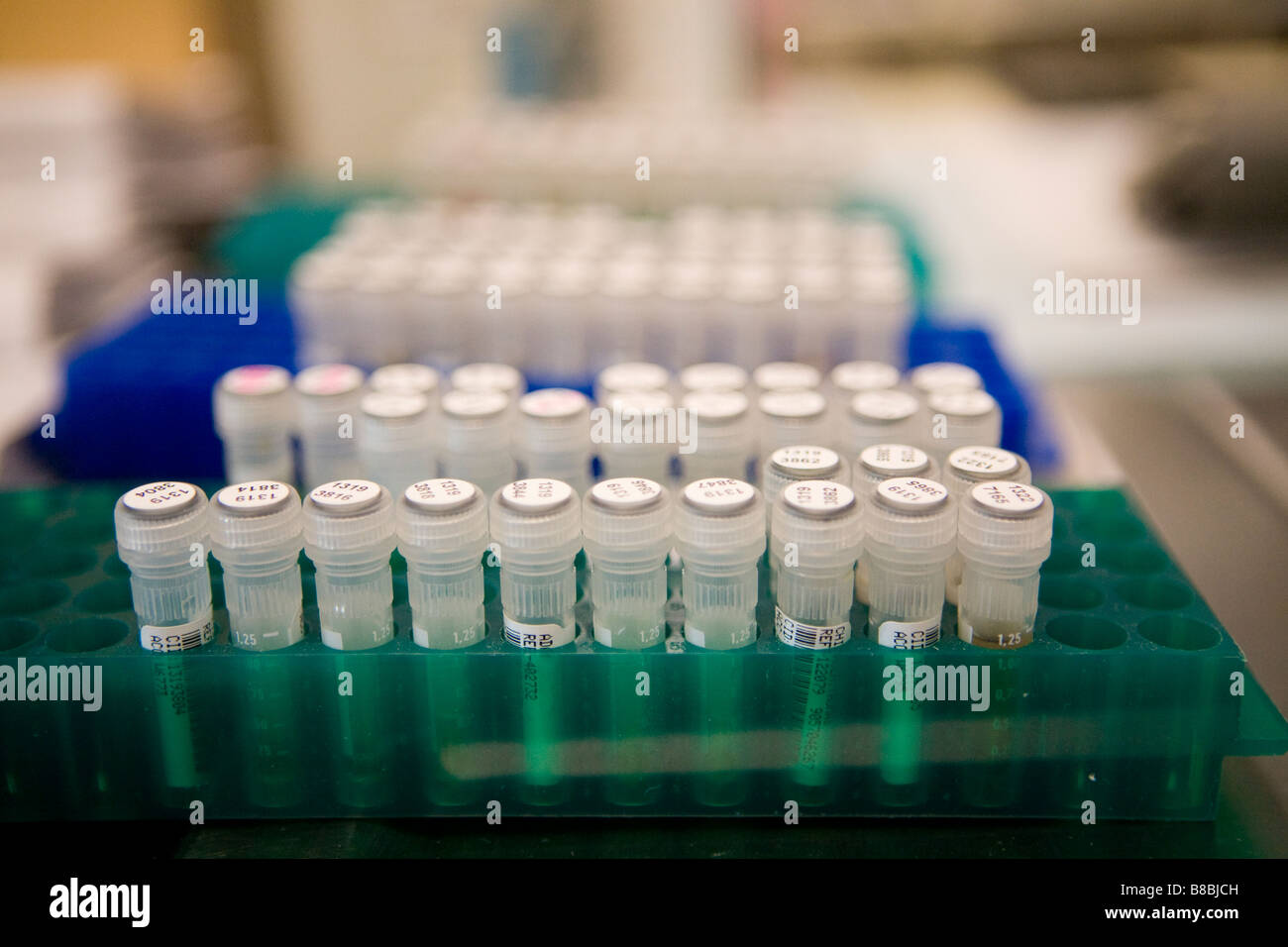 Test Tubes Tray Stock Photo - Alamy