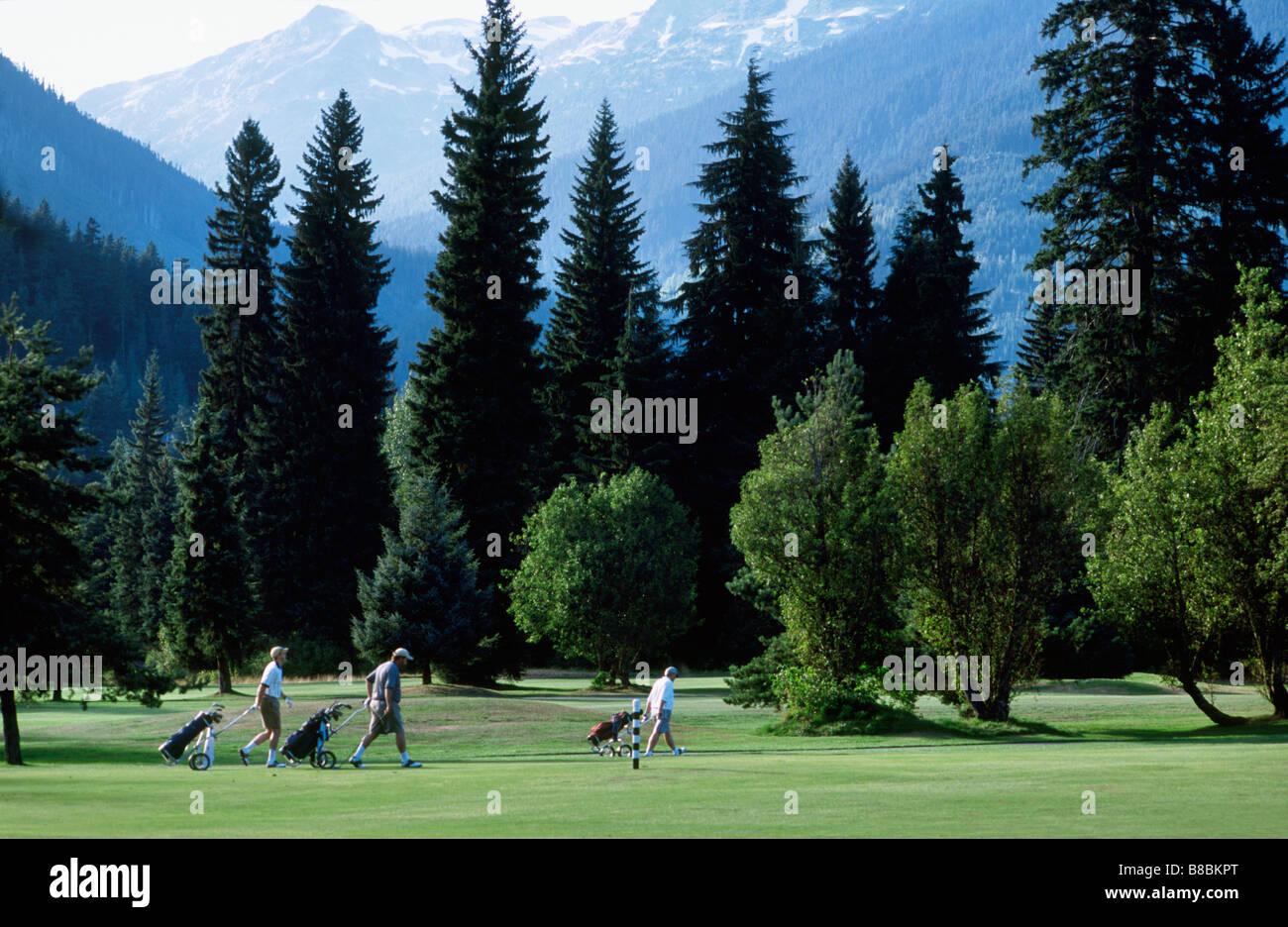 Whistler Golf Course, Whistler, British Columbia Stock Photo - Alamy