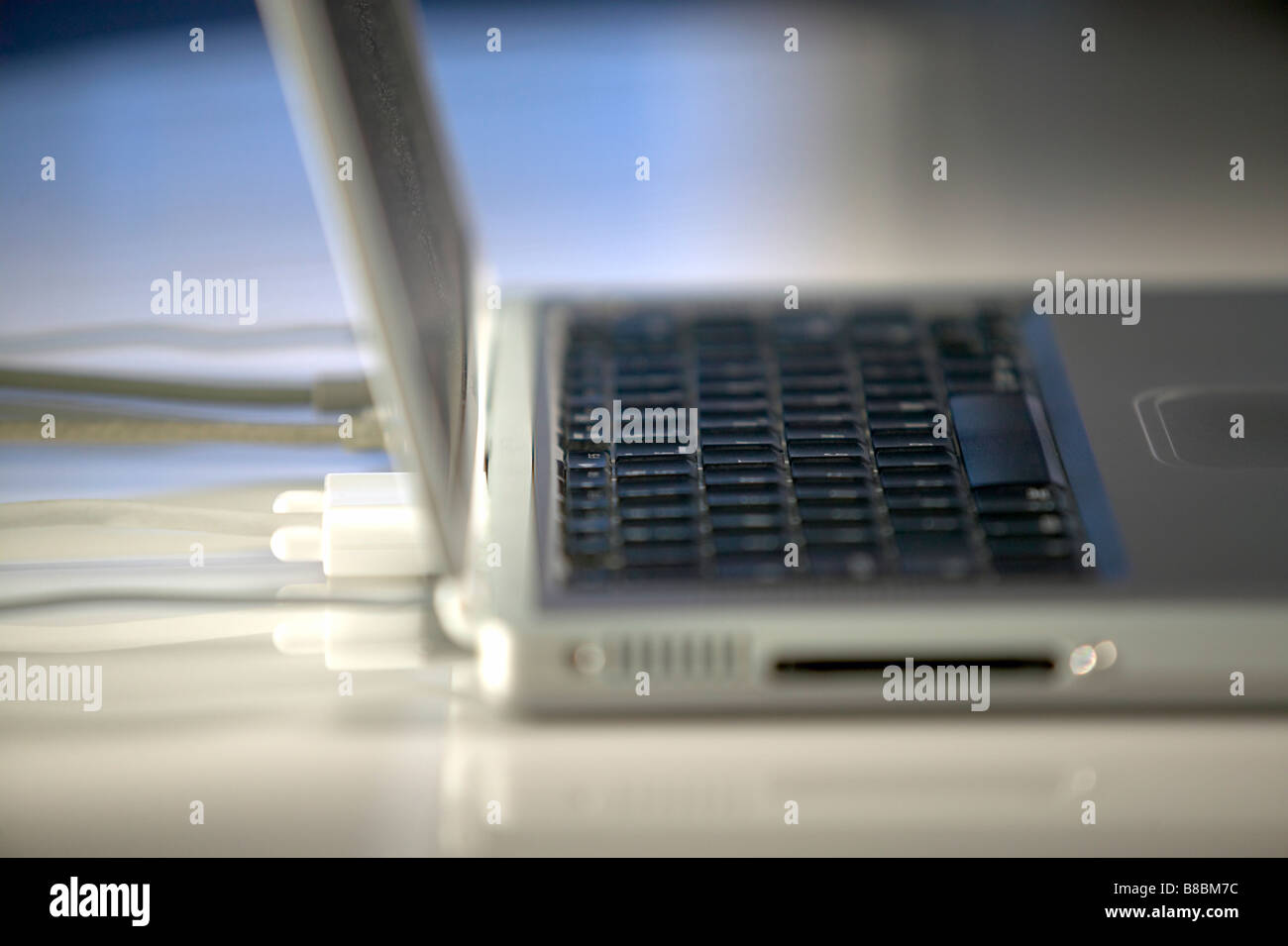Side Laptop Computer Stock Photo - Alamy