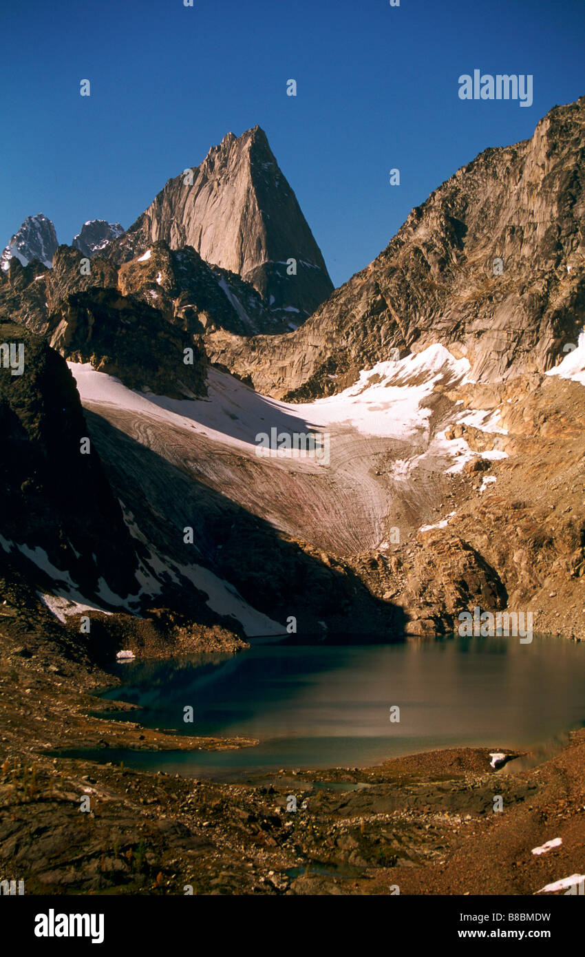 Bugaboo Spire Colbalt Lake, Bugaboo Provincial Park, Purcell Mountains ...