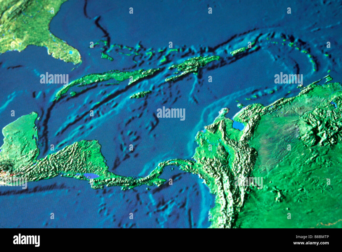 West indies map hi-res stock photography and images - Alamy