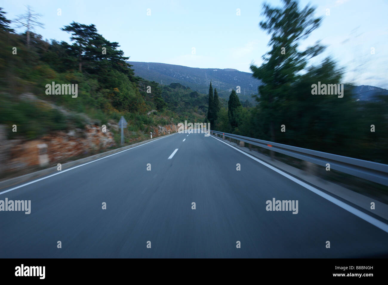 open speed road at countryside Stock Photo - Alamy