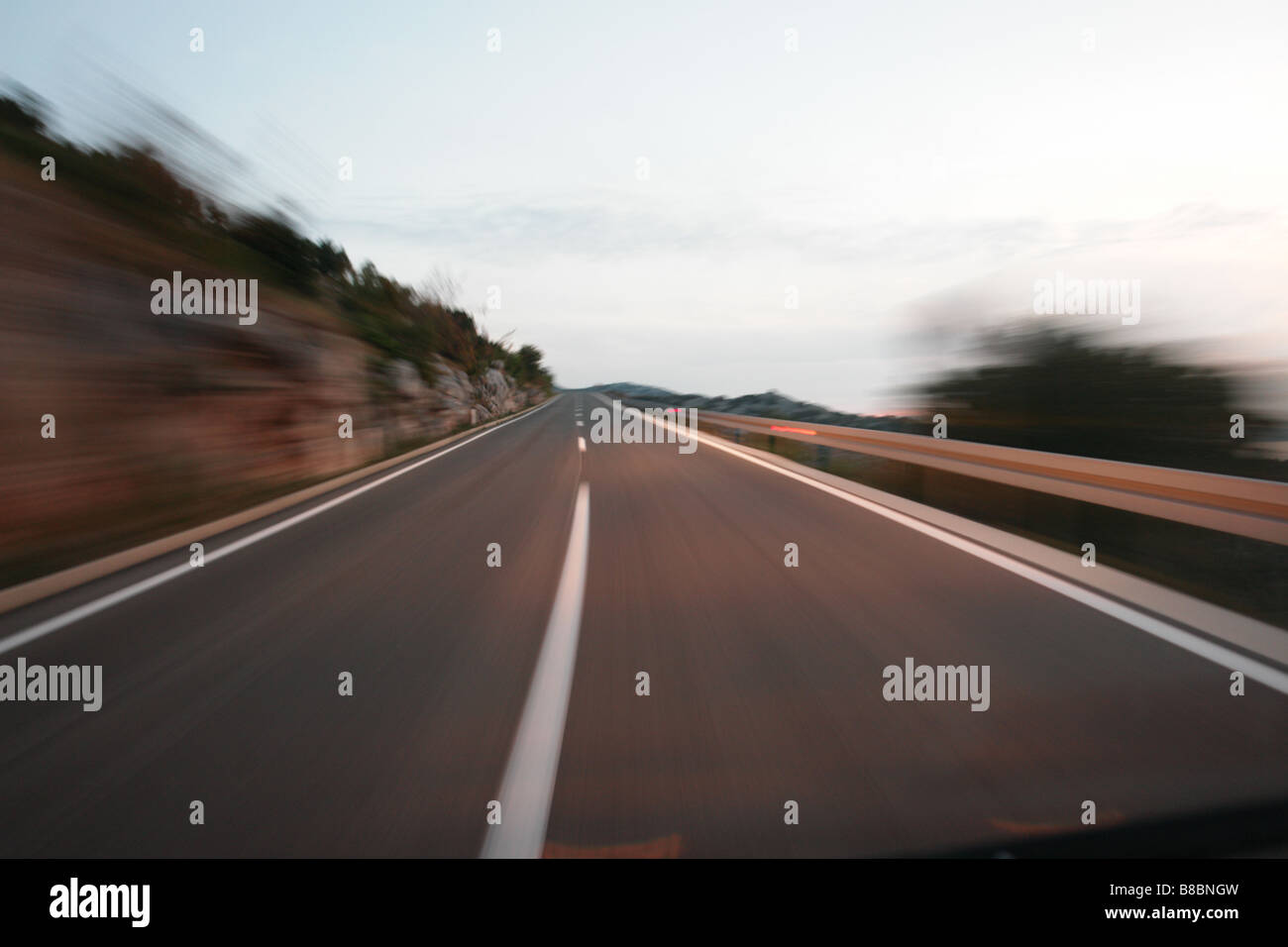 open speed road at countryside Stock Photo - Alamy