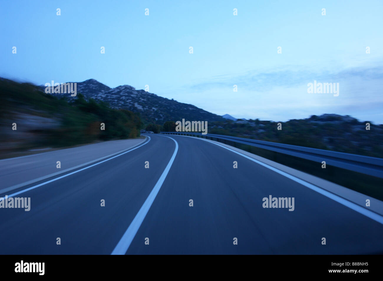 open speed road at countryside Stock Photo - Alamy