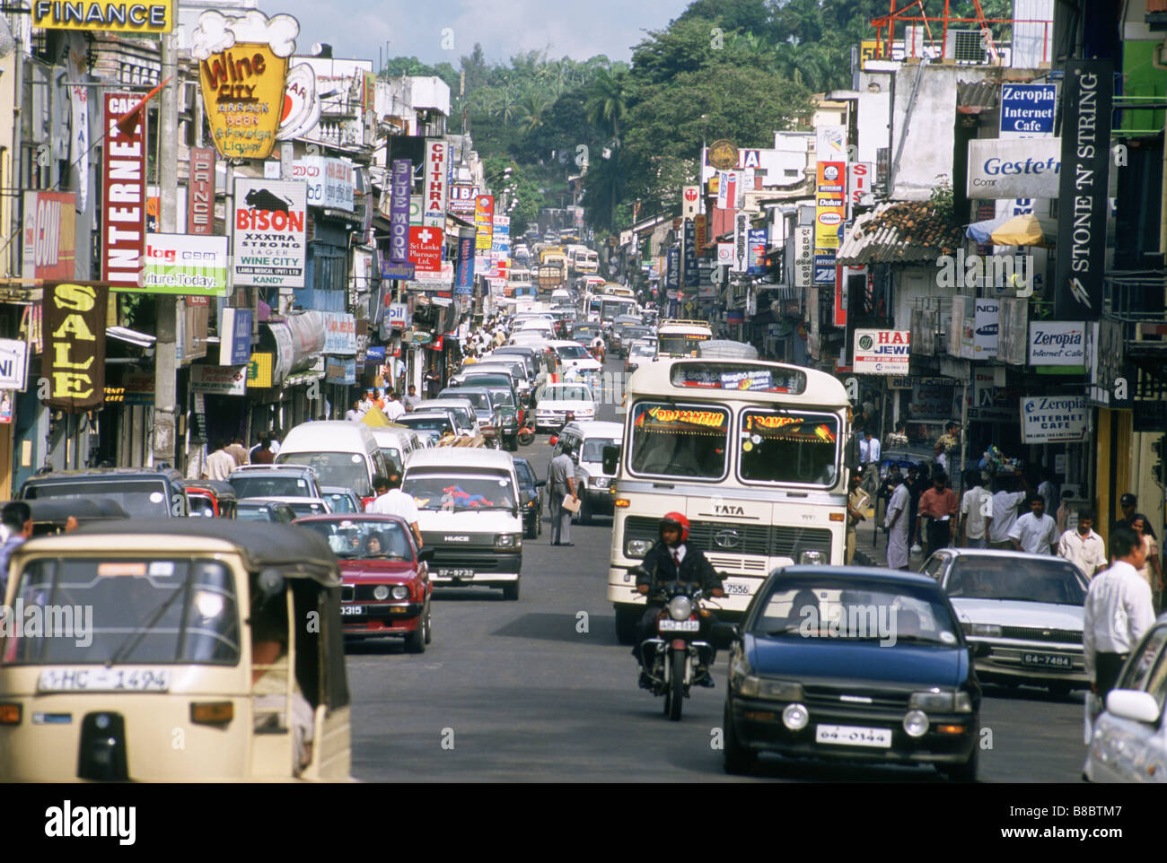 The main Street, Kandy, Sri Lanka Stock Photo - Alamy