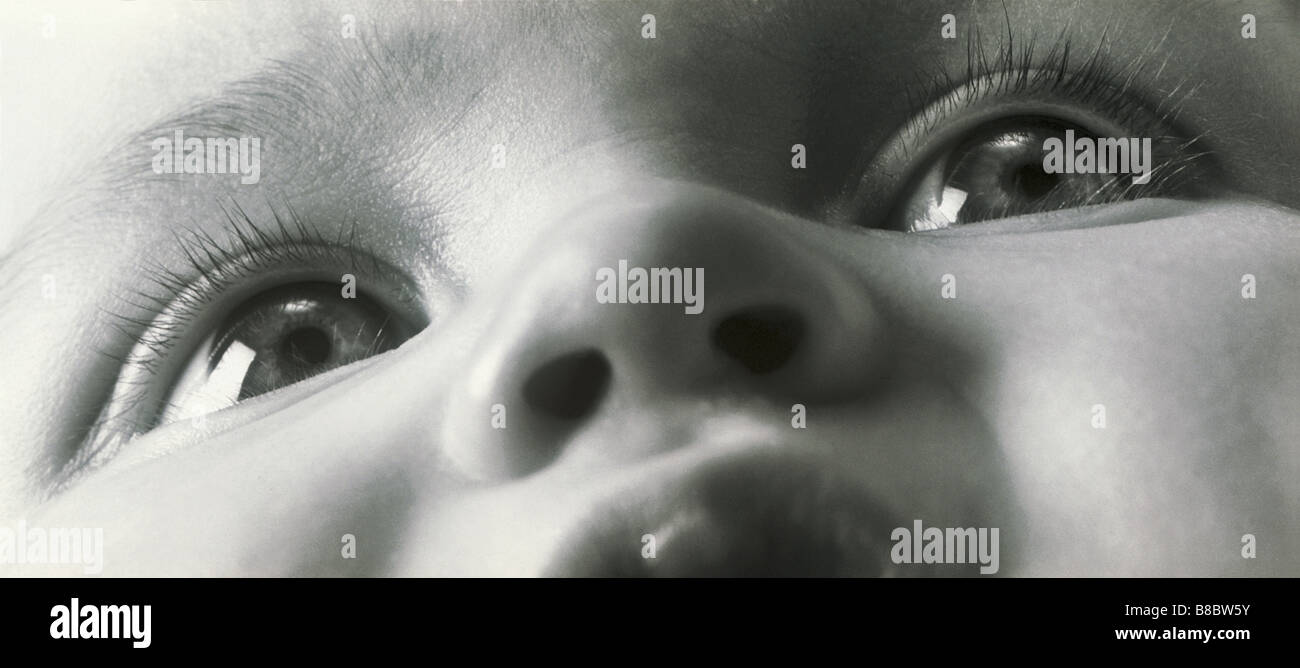Close up babys eyes hi-res stock photography and images - Alamy