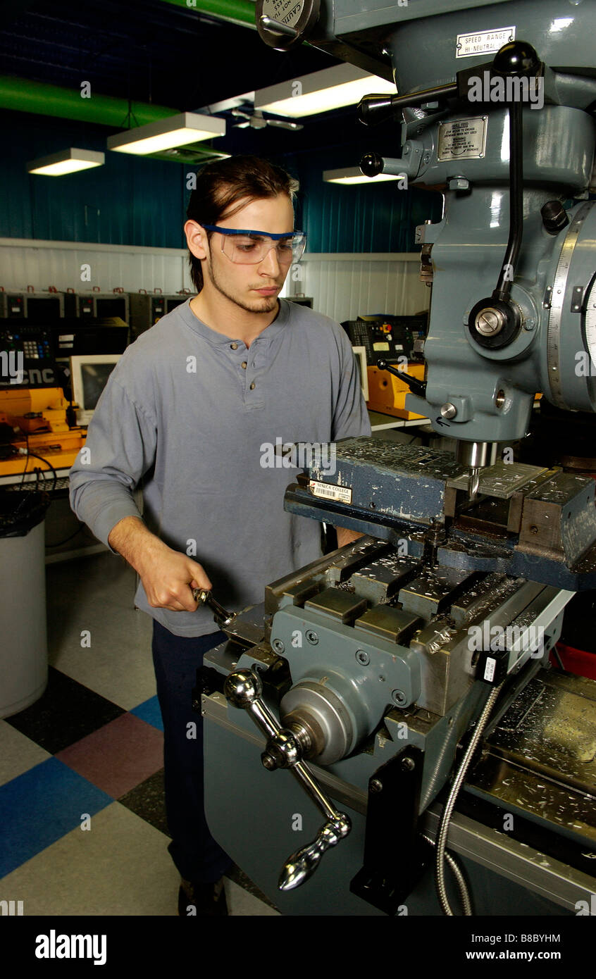 Student Shop Class, Toronto,Ontario Stock Photo - Alamy