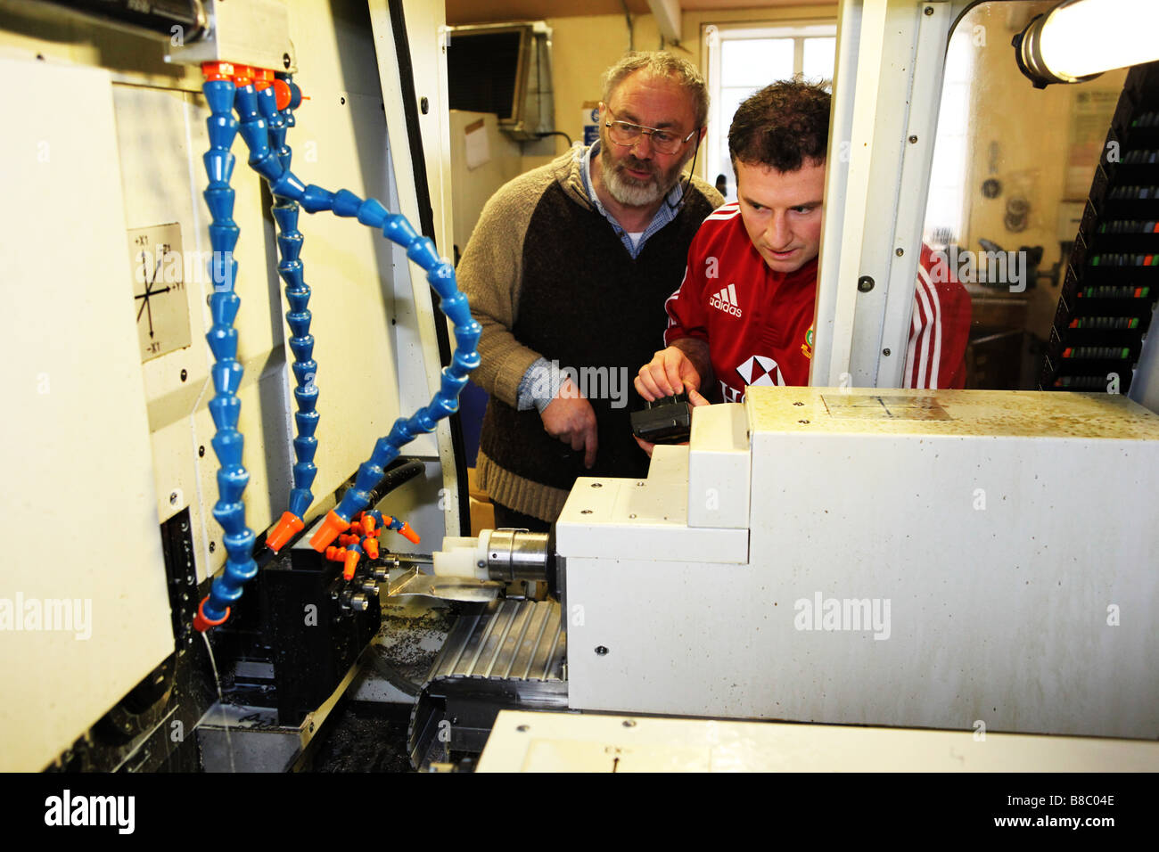 Lathe machine parts hi-res stock photography and images - Alamy