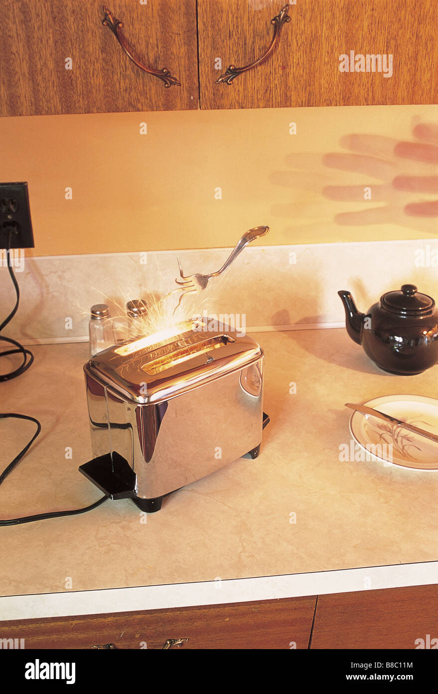Kitchen malfunction hi-res stock photography and images - Alamy