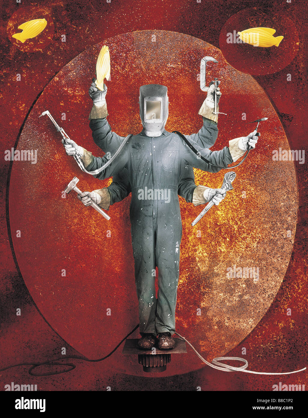 Multi armed hi-res stock photography and images - Alamy