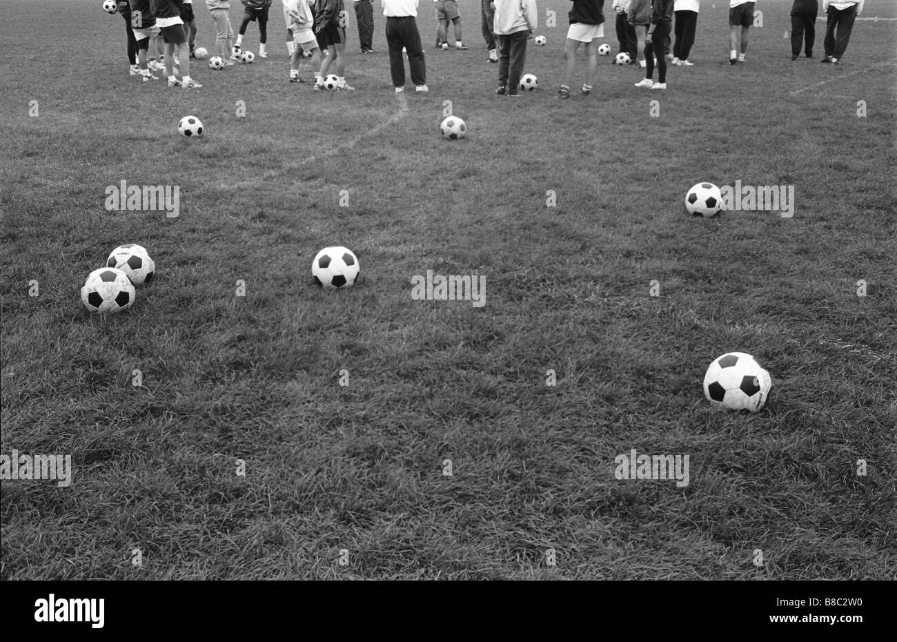 Soccer style ball Black and White Stock Photos & Images - Alamy